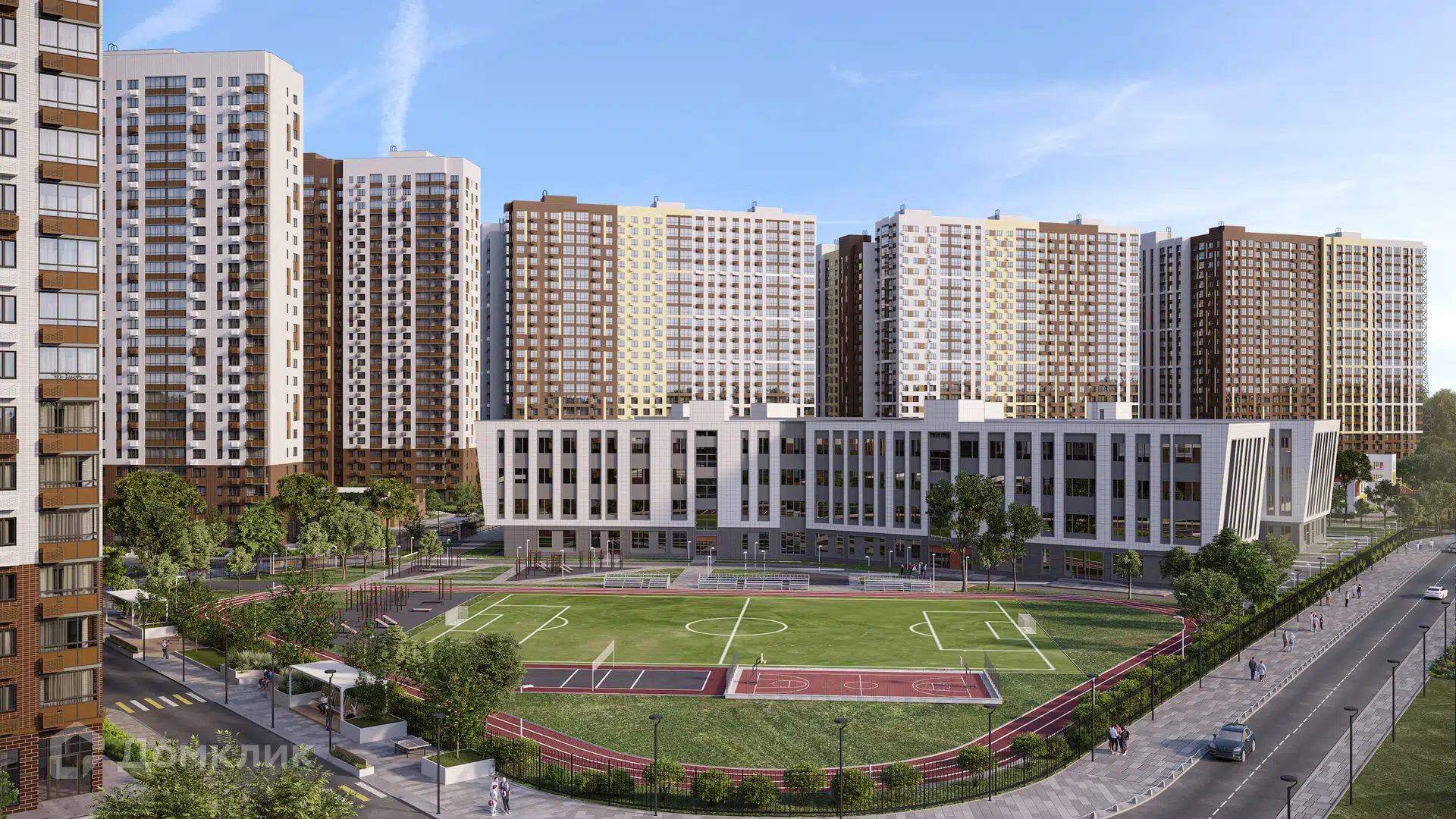 ЖК 1-й Лермонтовский Московская область от официального застройщика ГК ...