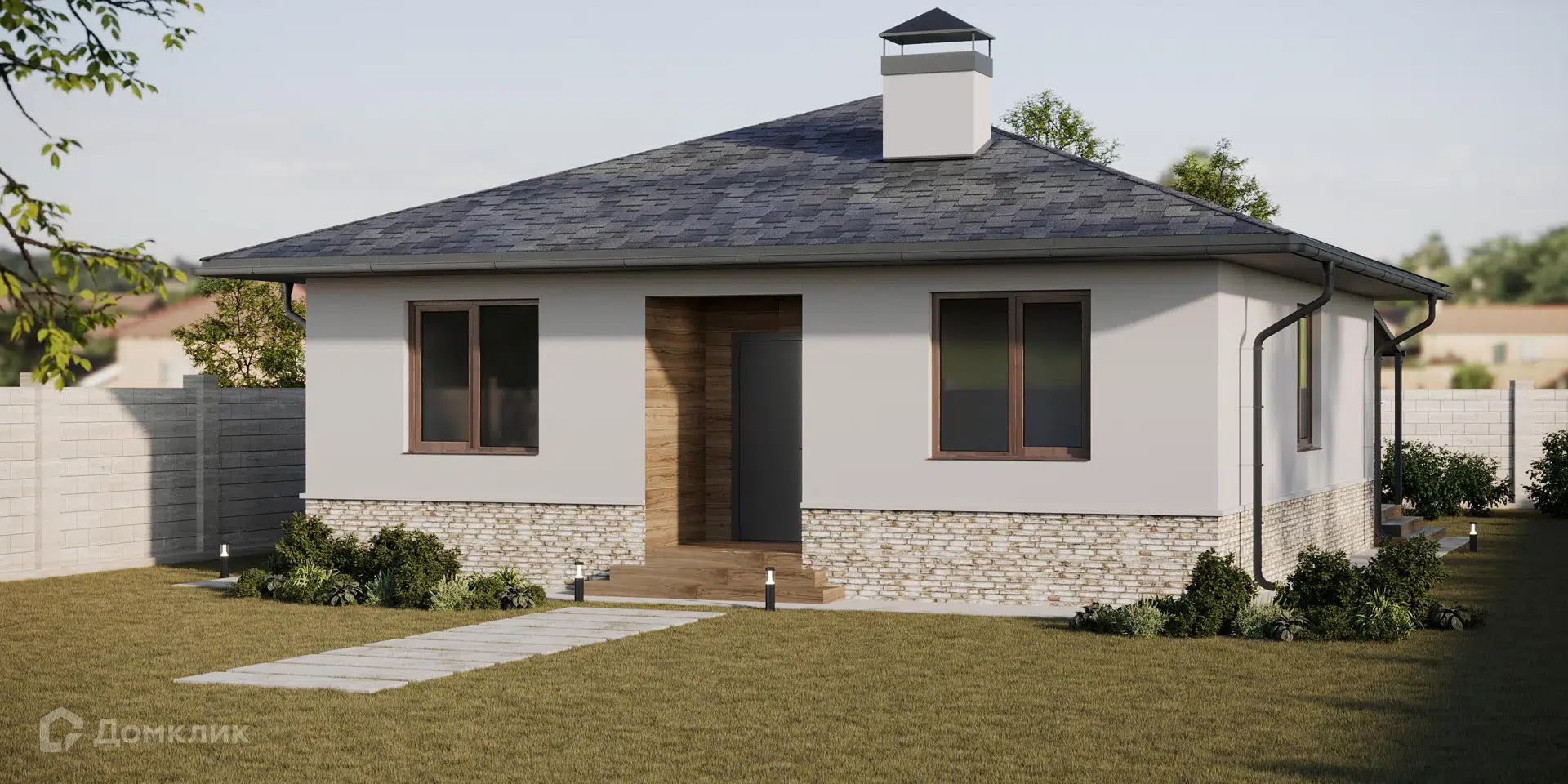 Проект дома «Классический-100» компании Сапфир из материала ...