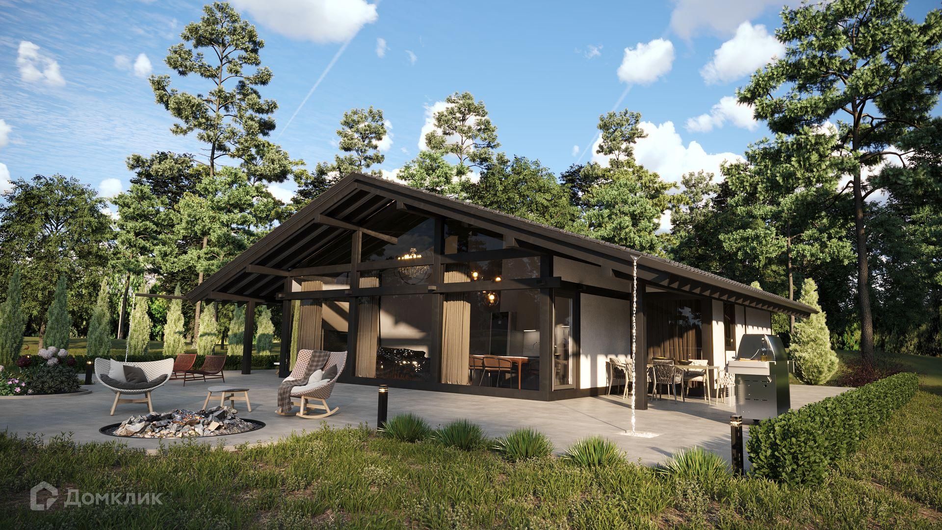 Проект дома «Марс» компании ООО «КосмосДом» из материала Фахверк ...