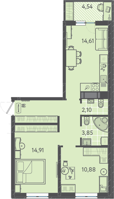 Купить Квартиру на Ришельевской улице (пос. Российский) - предложения о ...