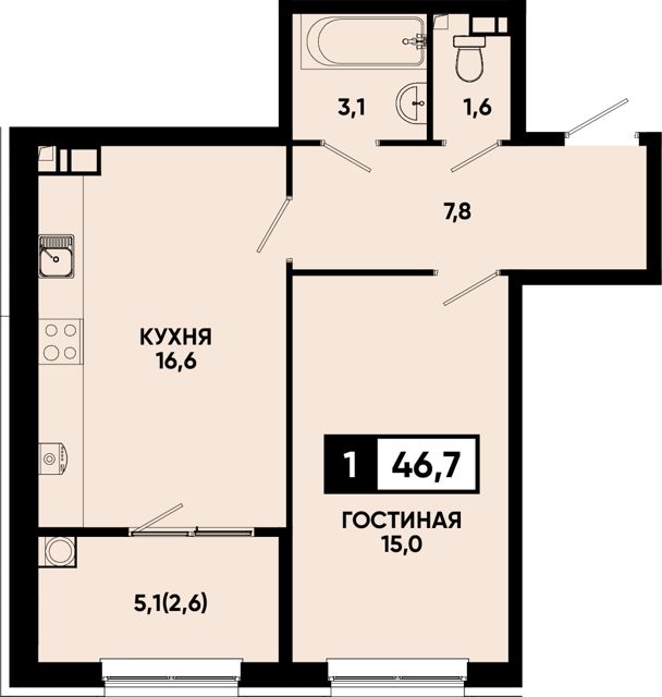Купить Квартиру на Тихой улице (пос. Железноводский) - предложения о ...