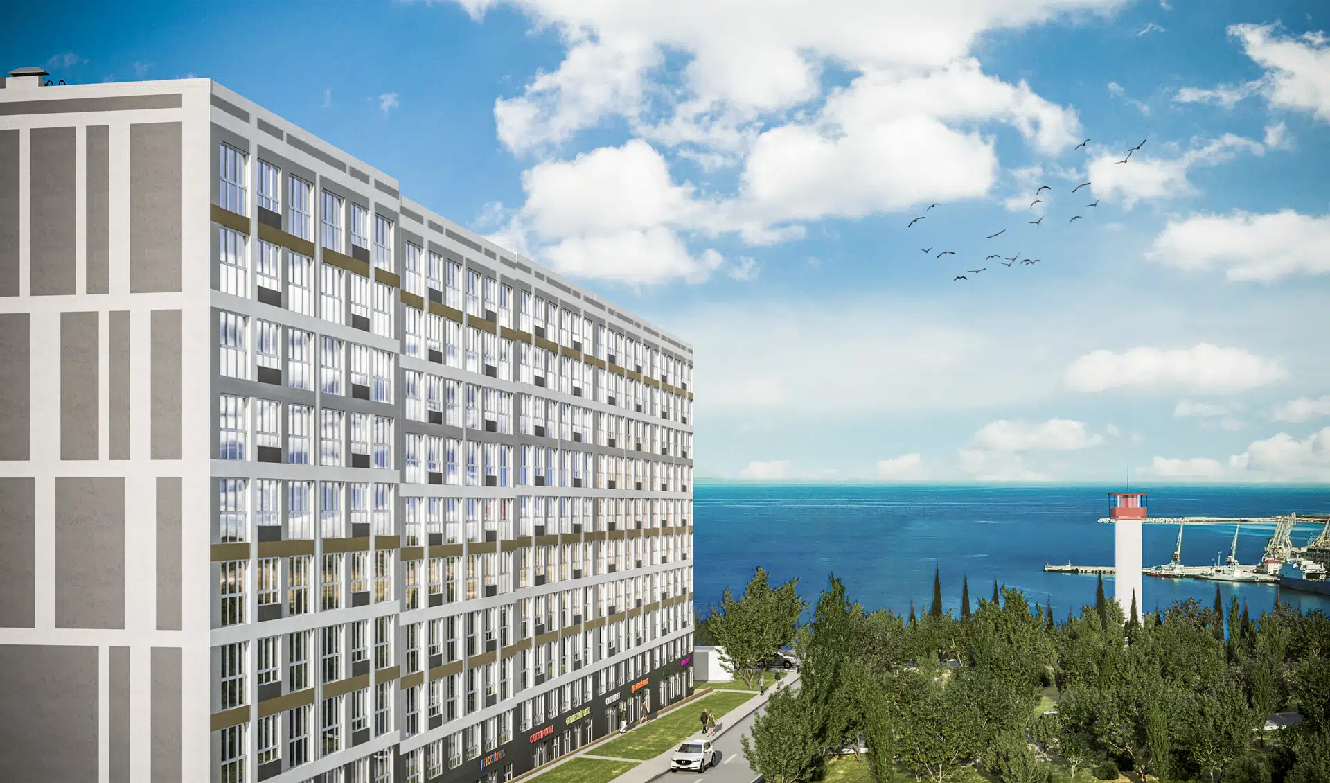 ЖК PORTO FRANCO (Порто Франко) Севастополь от официального застройщика ...