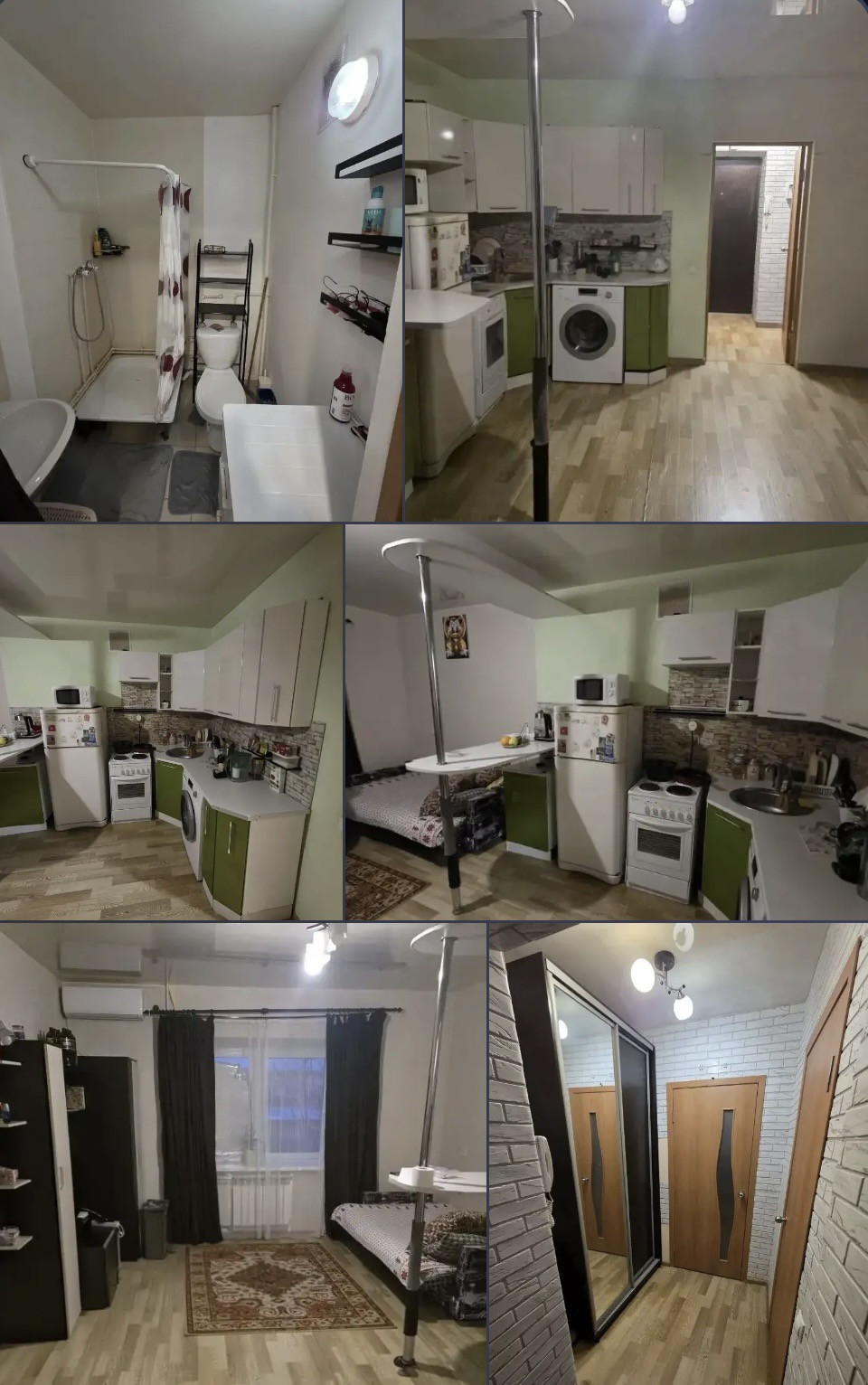 Купить 1-комнатную квартиру, 25 м² по адресу Ростовская область, Шахты ...